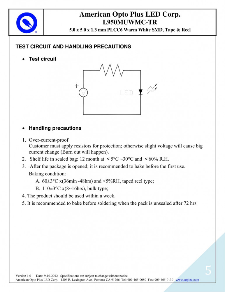 L950MUWMC-TR datasheet page 5