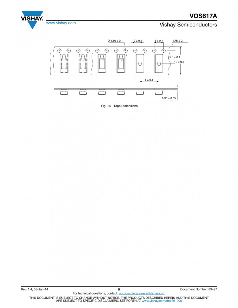 VOS617A datasheet page 8