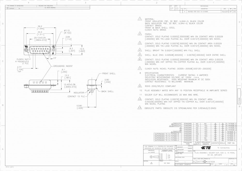 TE Connectivity 5-747908-5 technical drawing preview