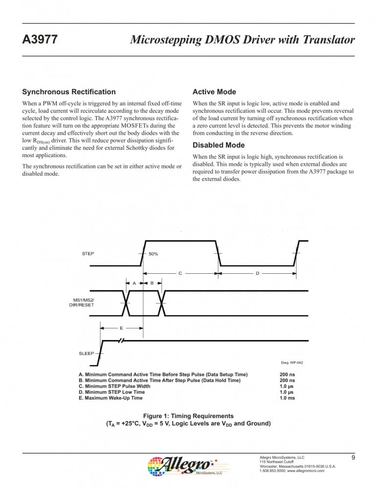 A3977 datasheet page 9