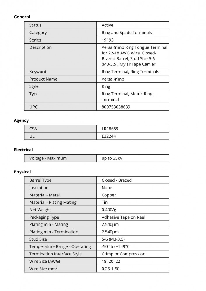 Product document preview, page 2