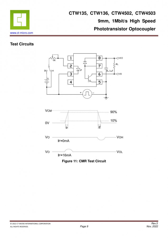 CTW135 datasheet page 9