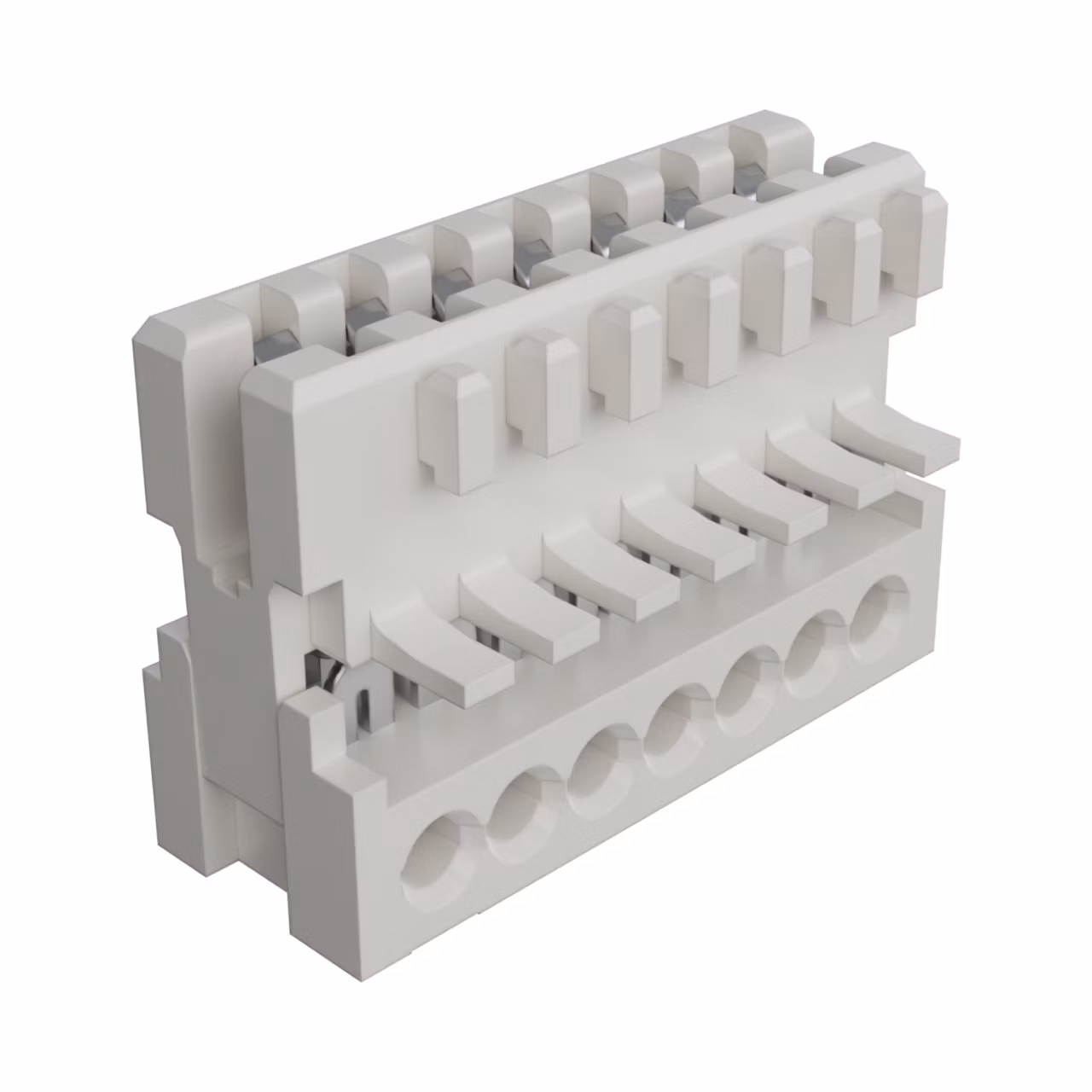 Appli-Mate RAST 2.5 IDT Housing, 2.50mm Pitch, Direct/Indirect, Female, 7 Circuits, Position Key A Removed for sale