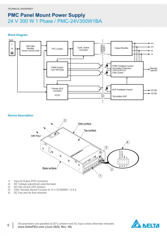 PMC-24V300W1BA datasheet page 6