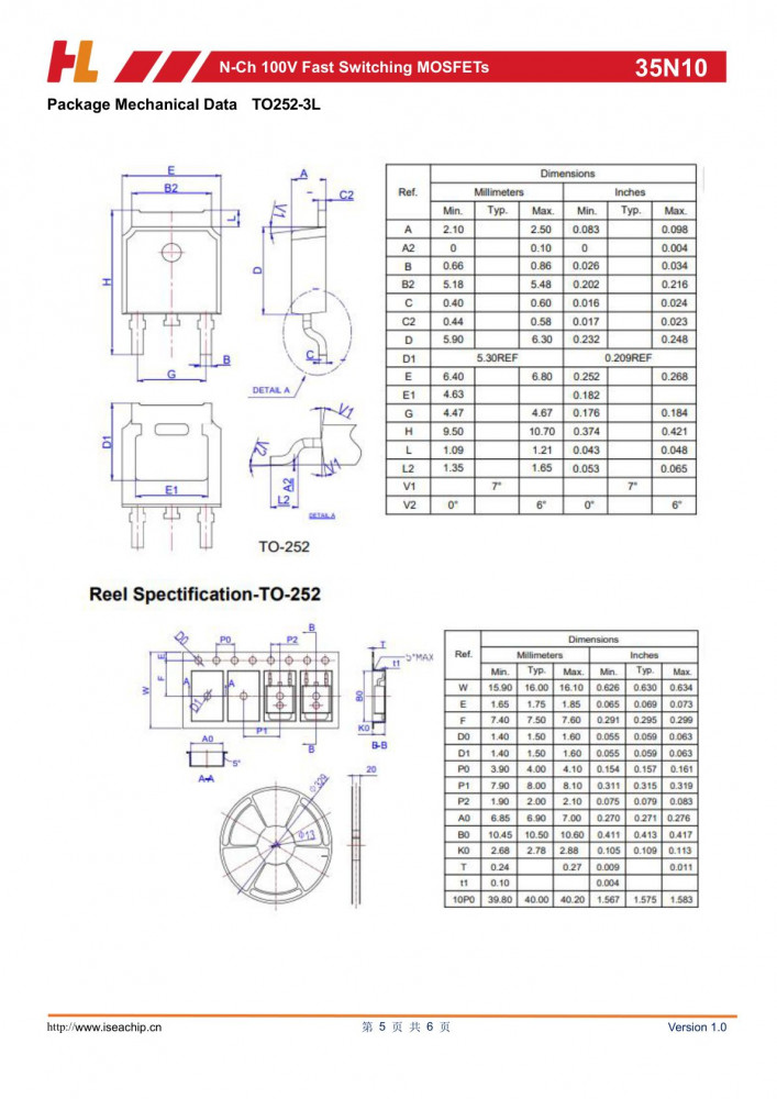HL 35N10 datasheet page 5