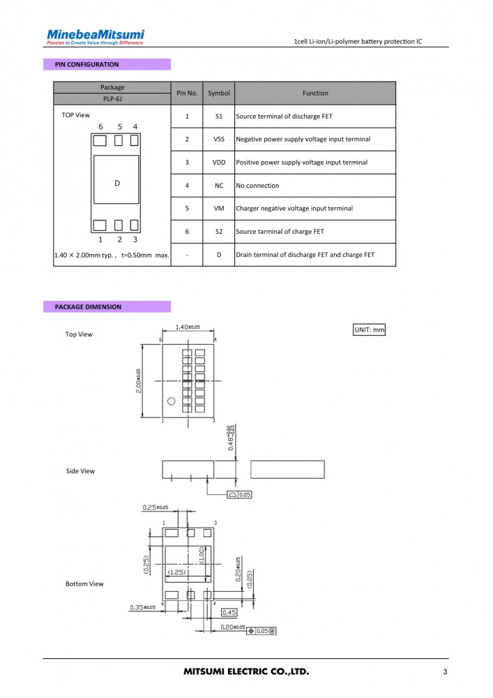 MC3761 datasheet page 3