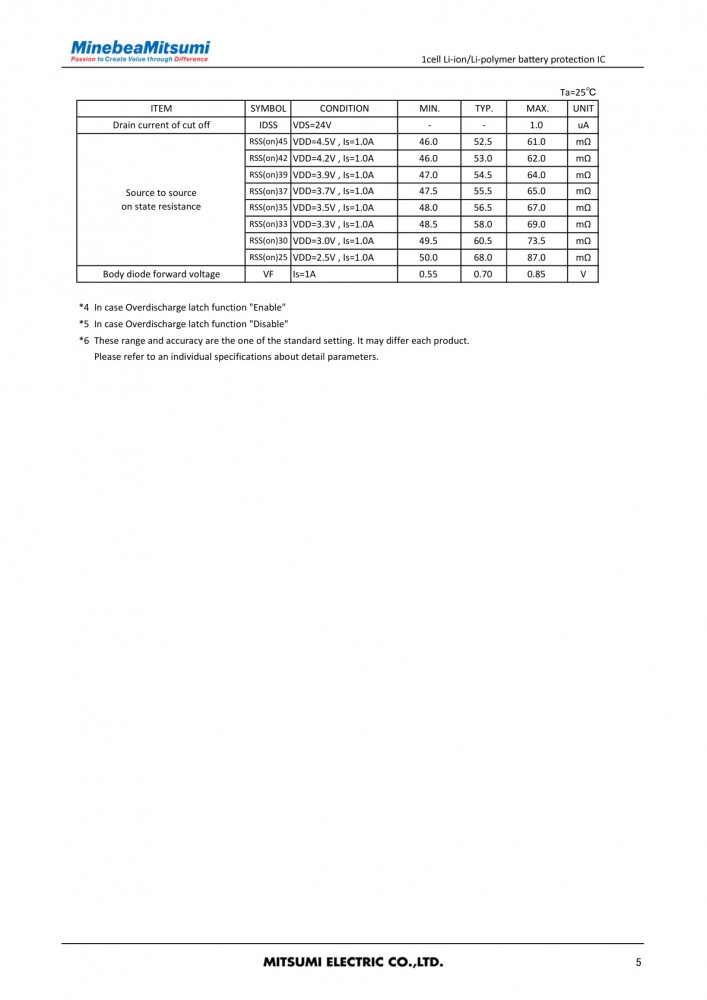 MC3761 datasheet page 5