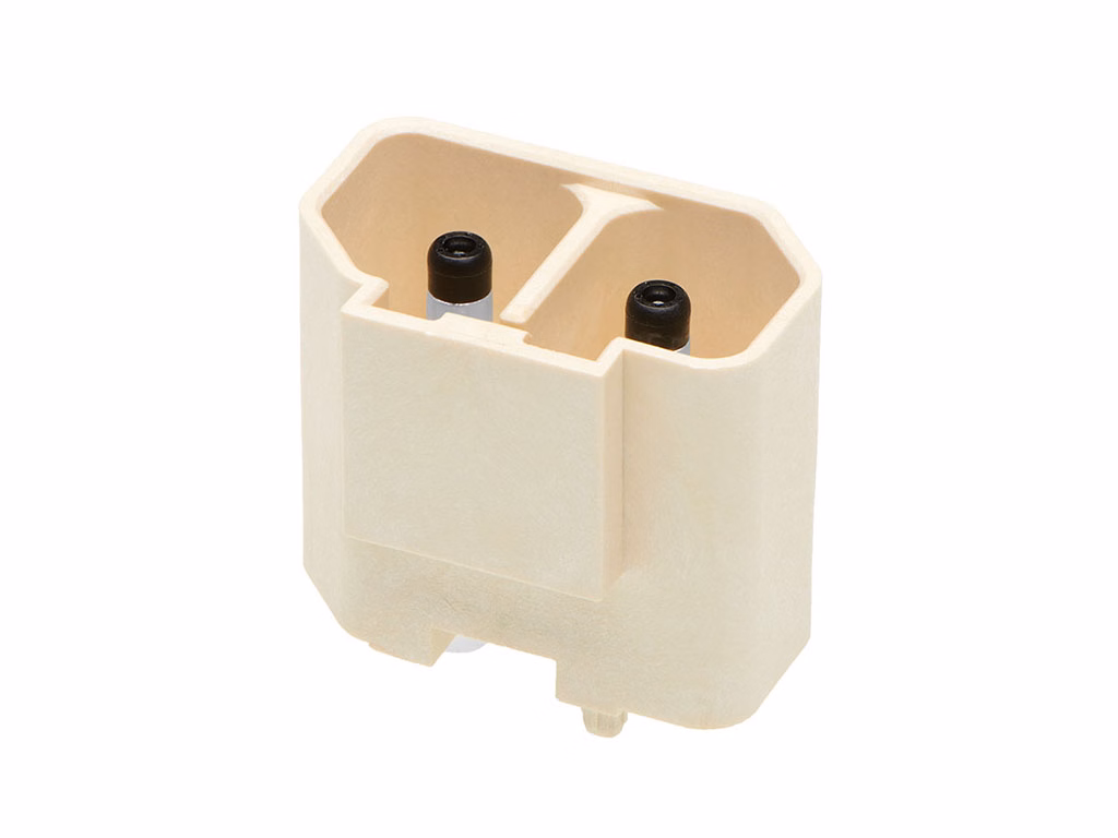 KK 254 PC Board Connector, Top Entry, End-to-End Stackable, with Cat Ear Terminal, 0.51µm Gold (Au) Plating, 3 Circuits, with Hooks