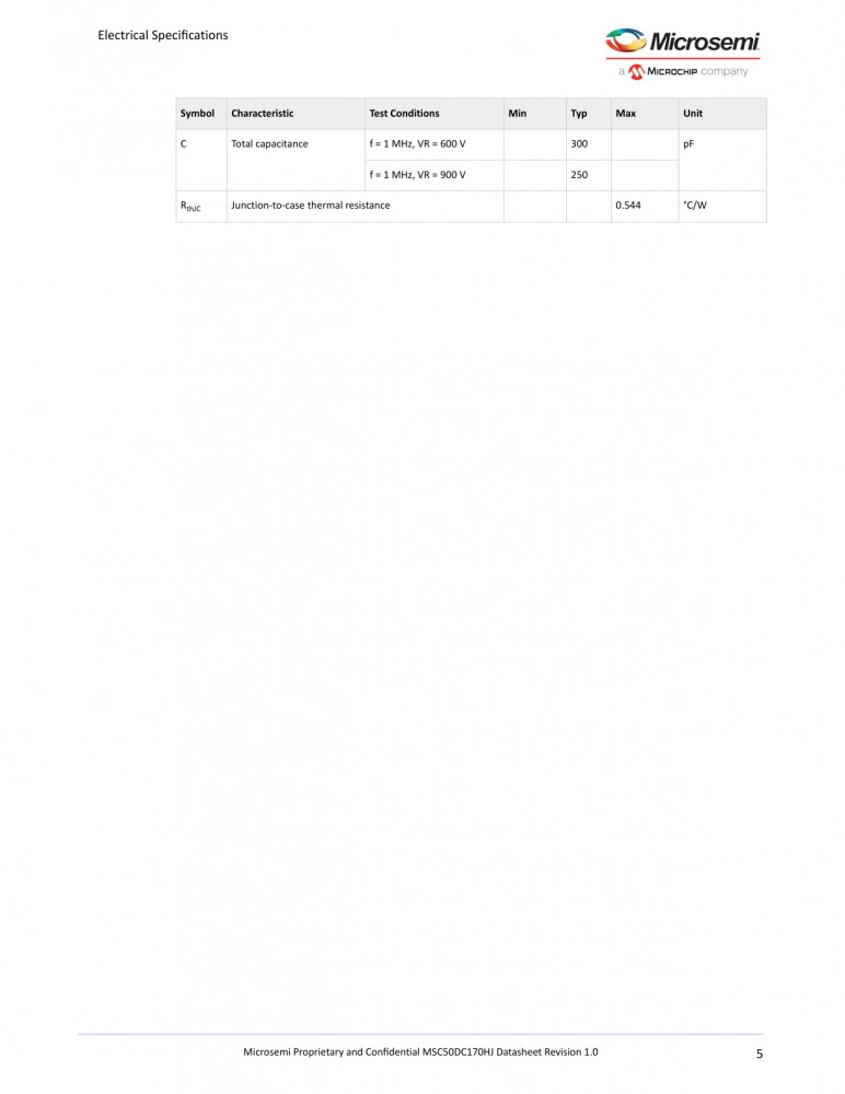 MSC50DC170HJ datasheet page 7
