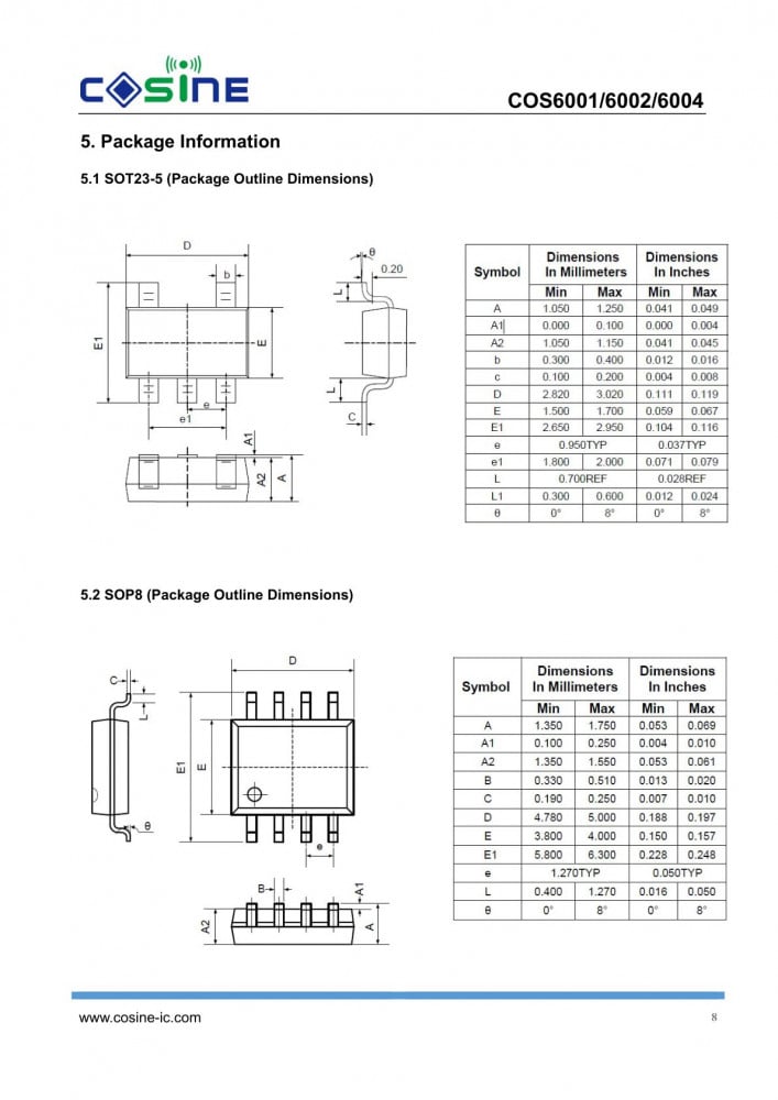 COS6002 datasheet page 8