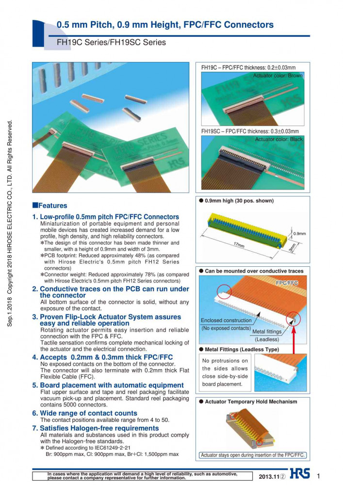 HRS FH19SC document page 1