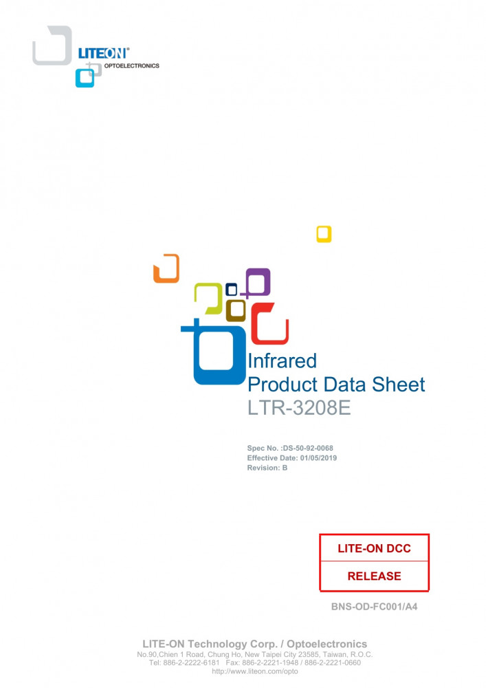 LTR-3208E datasheet page 1