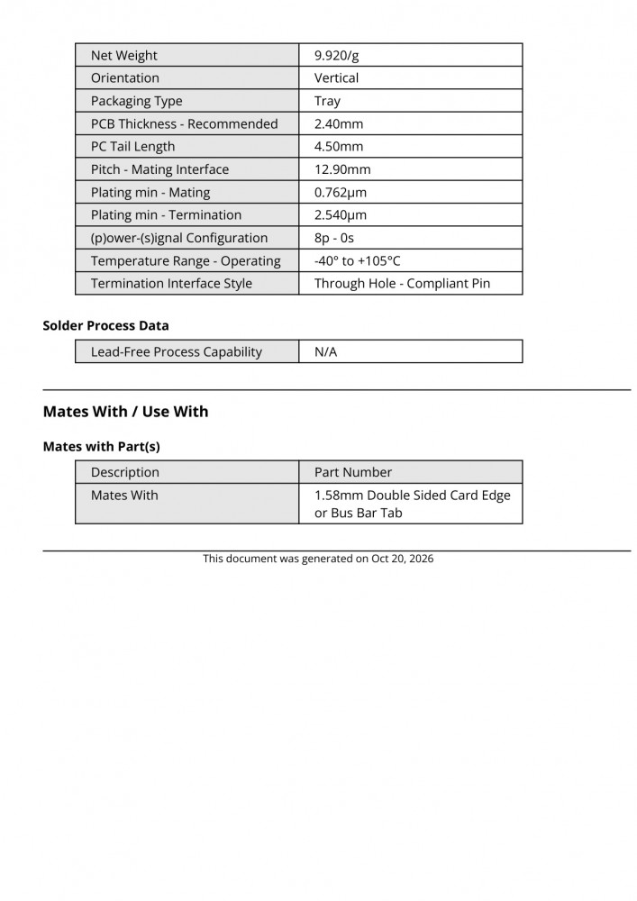 MOLEX 457140003 document image 3