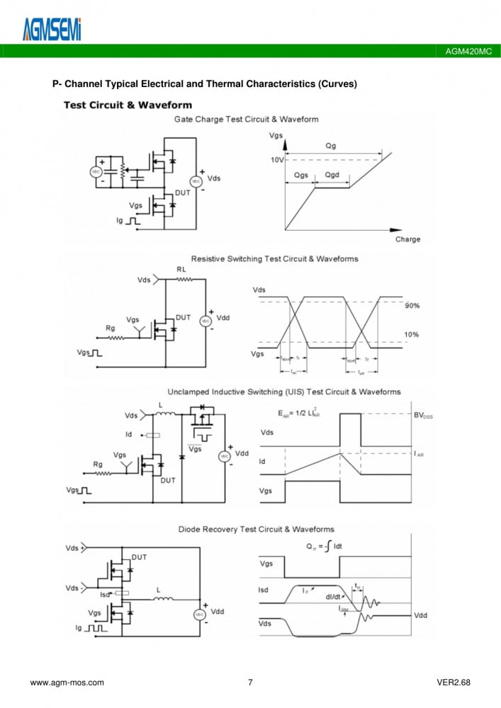 AGM420MC datasheet page 7