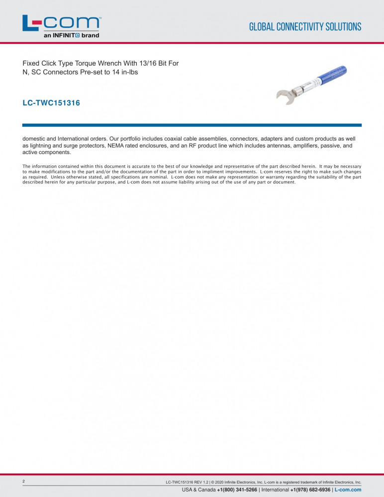 LC-TWC151316 technical document page 2