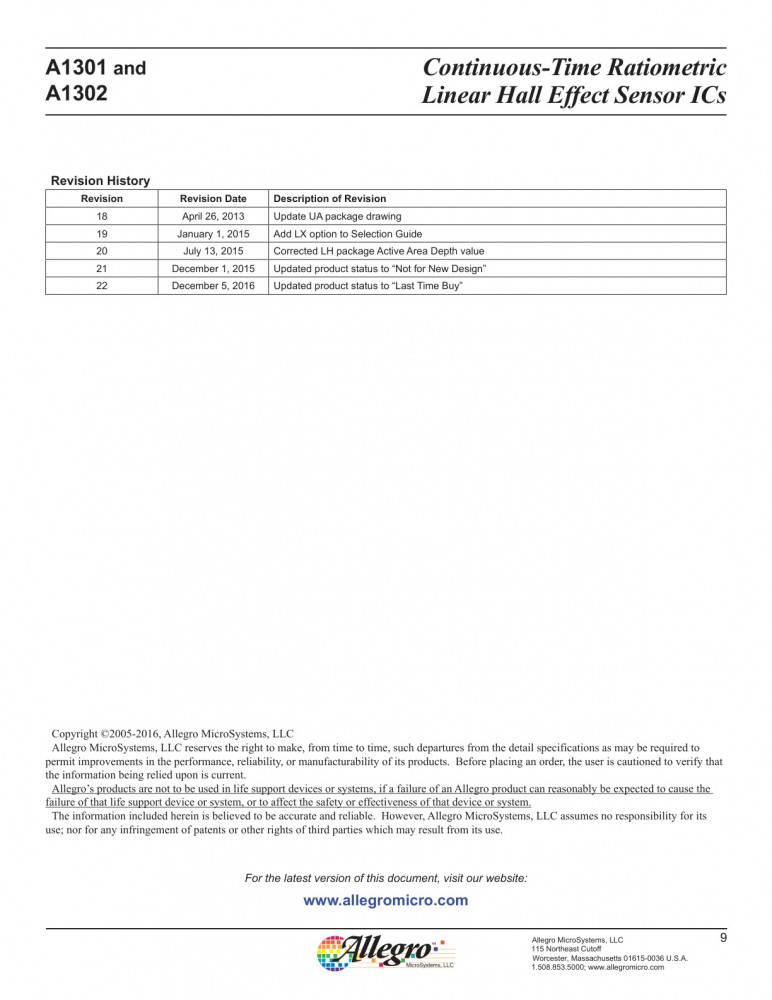 A1302ELHLT-T datasheet page 10