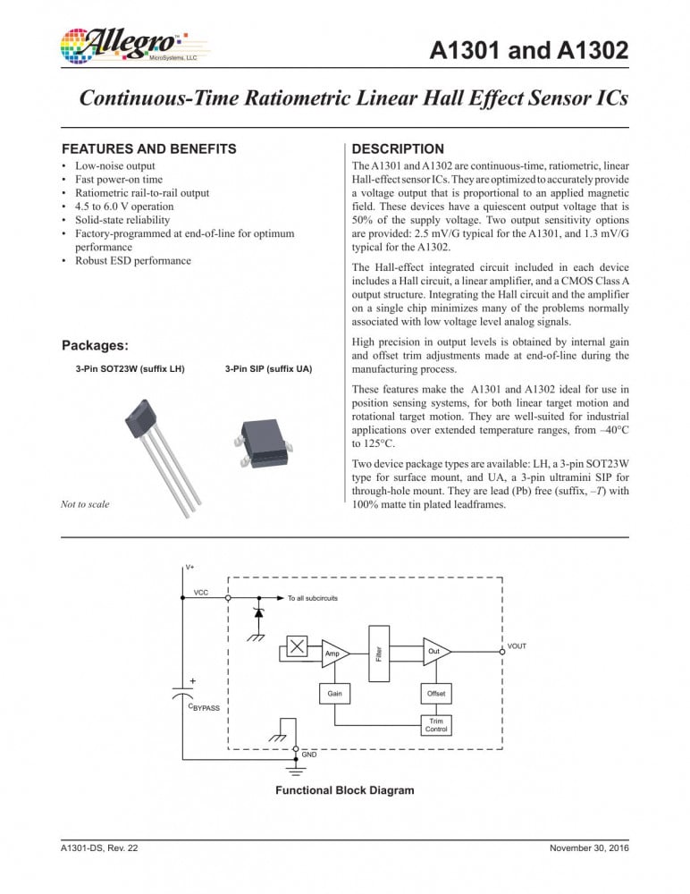 A1302ELHLT-T datasheet page 2
