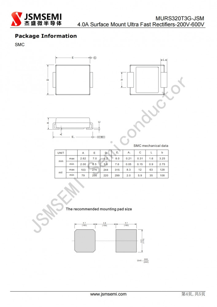 MURS320T3G-JSM datasheet page 4