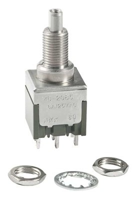 Bushing Mount Miniature Pushbutton for sale