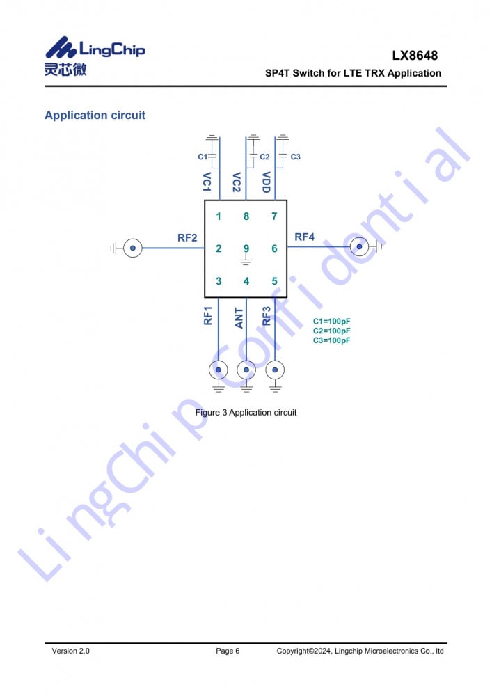 LX8648 datasheet page 6