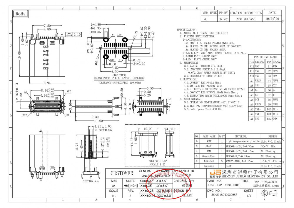 JUSHUO JS24L-TYPE-C034-H100 document page 2
