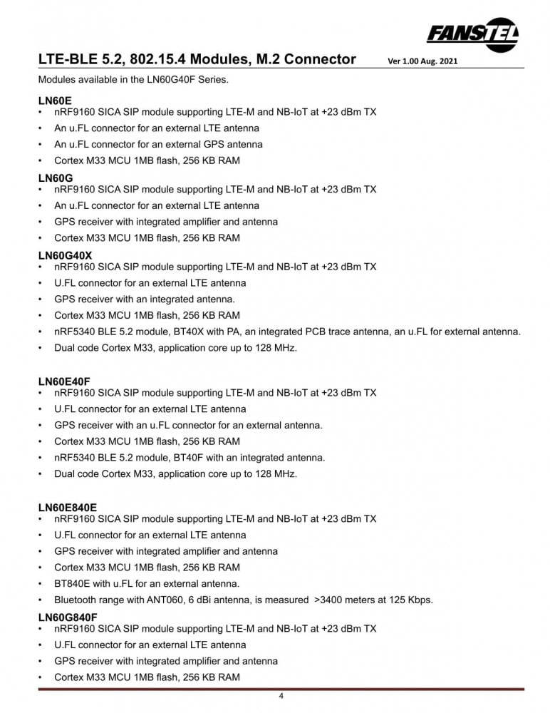 LN60G document page 4
