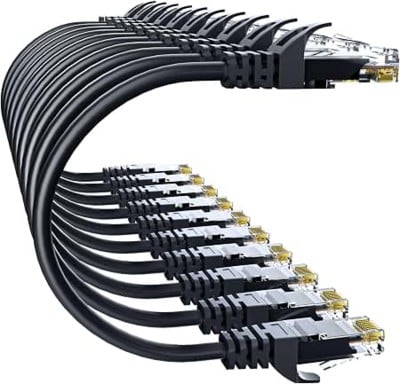 EATON N201-004-BL Modular Ethernet Cable (RJ45) – Blue for sale