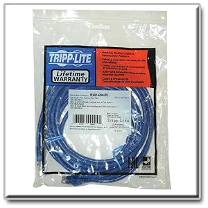 EATON N201-004-BL Modular Ethernet Cable (RJ45) – Blue for sale