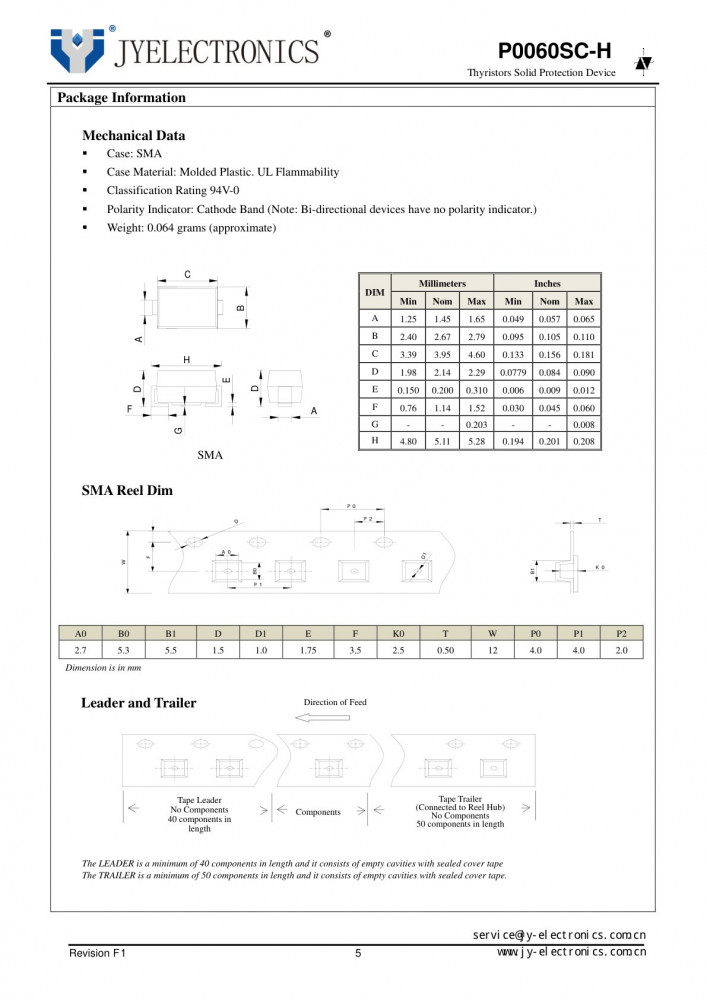 P0060SC-HX datasheet page 5