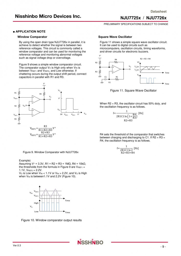 NJU77252 technical document page 9