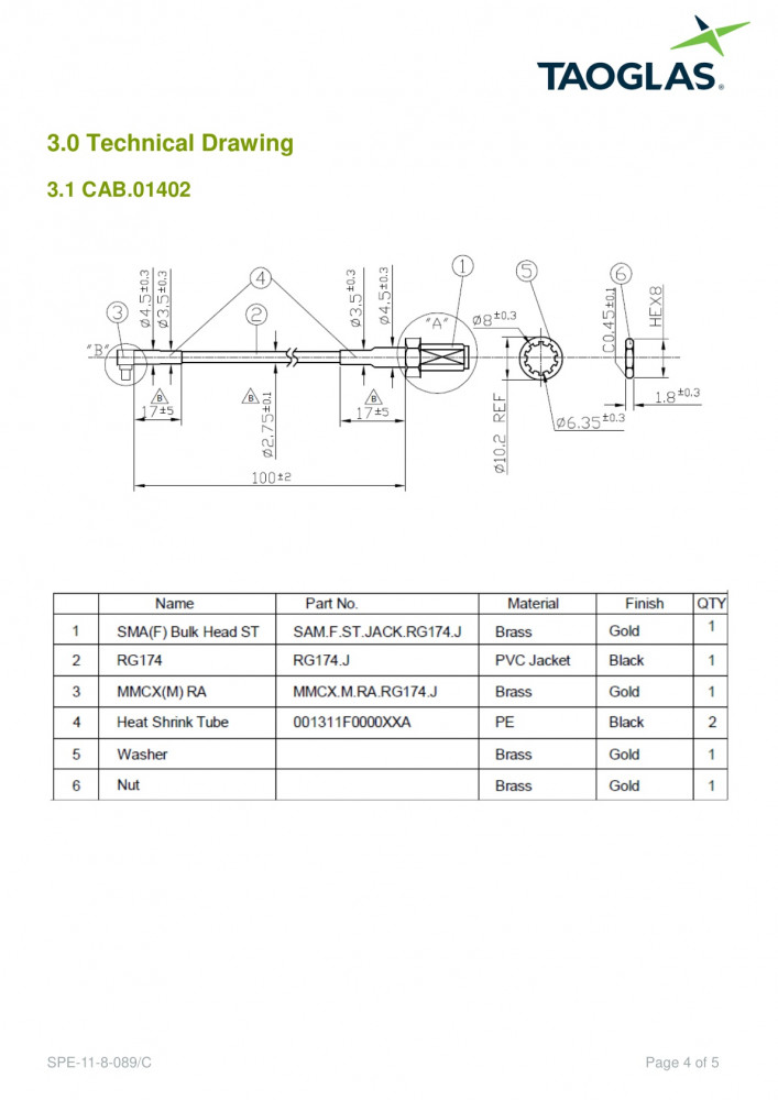 CAB.01402 technical document page 4