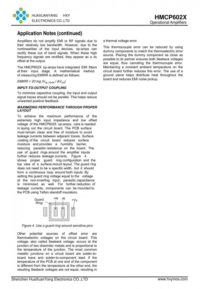 HMCP602X datasheet page 10