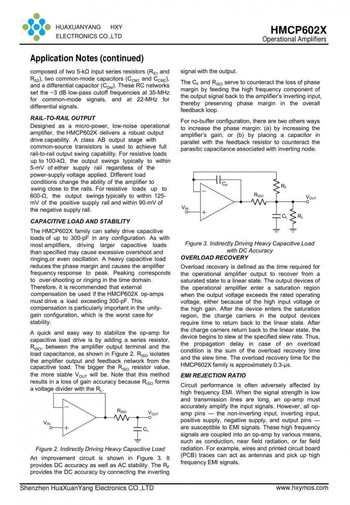 HMCP602X datasheet page 9