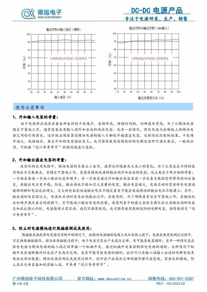 URB4805YMD-20WR3 datasheet page 5