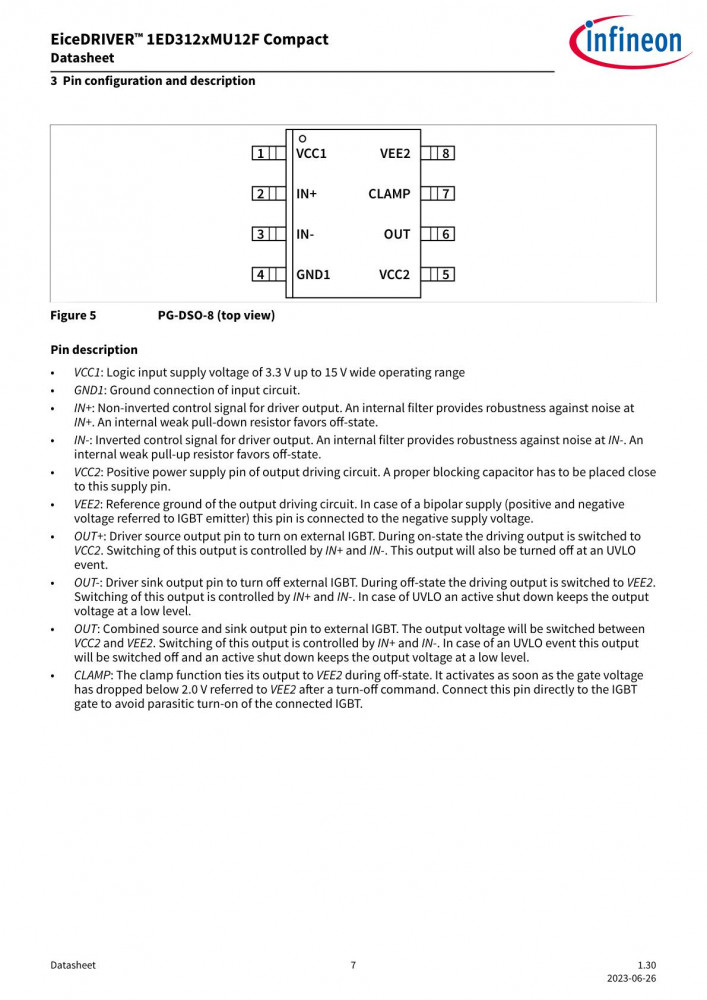 Infineon 1ED3125MU12FXUMA1 datasheet page 7