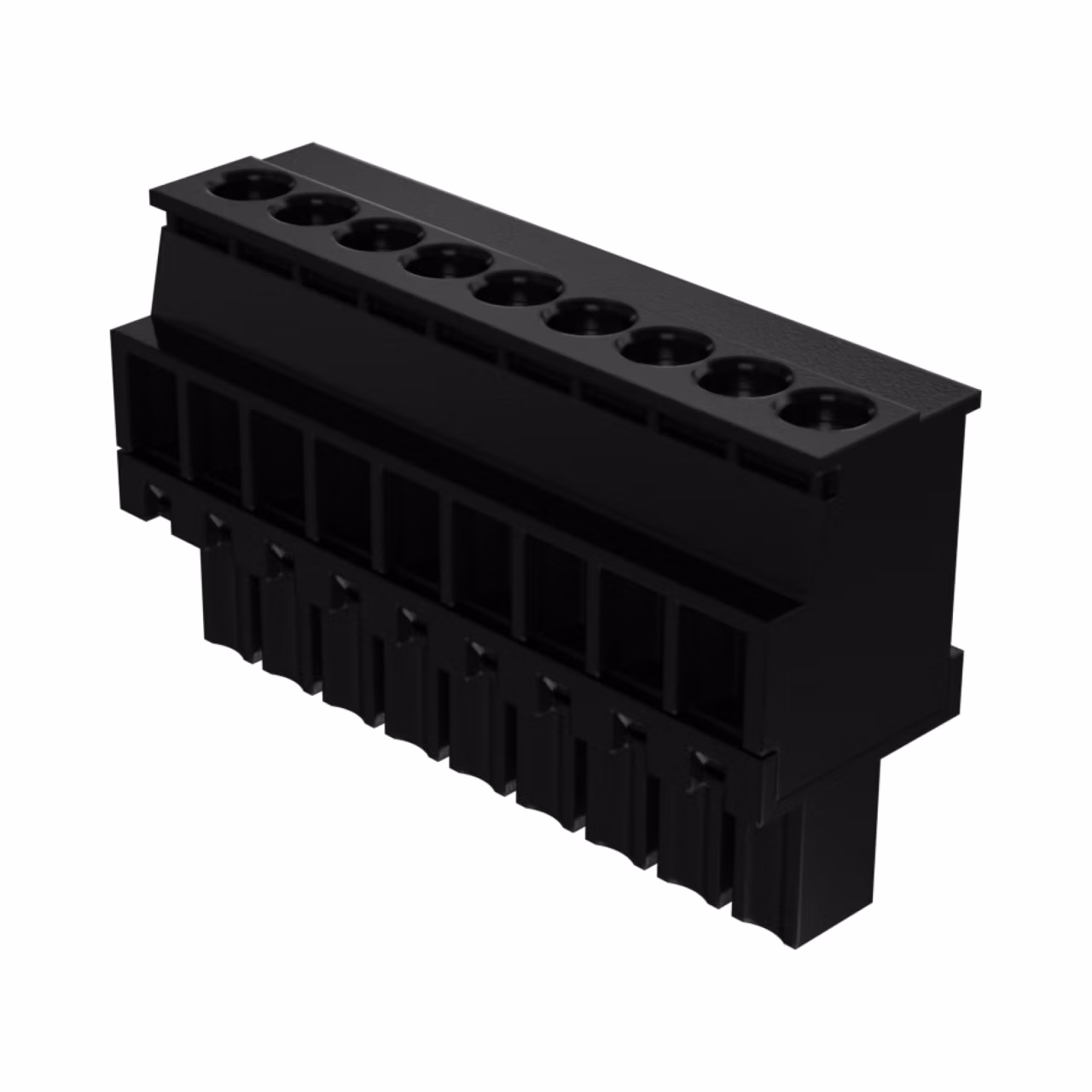 3.50mm Pitch Eurostyle Vertical Plug, Rear Wire Entry, 9 Circuits for sale