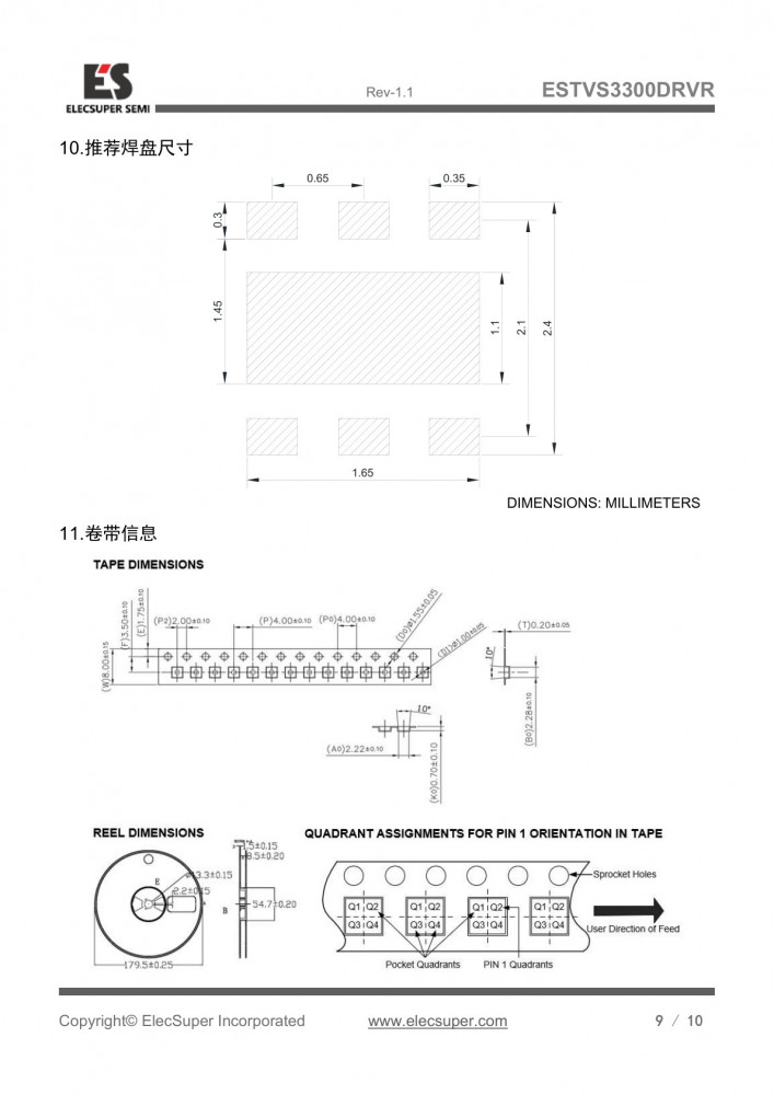 ESTVS3300DRVR datasheet page 9