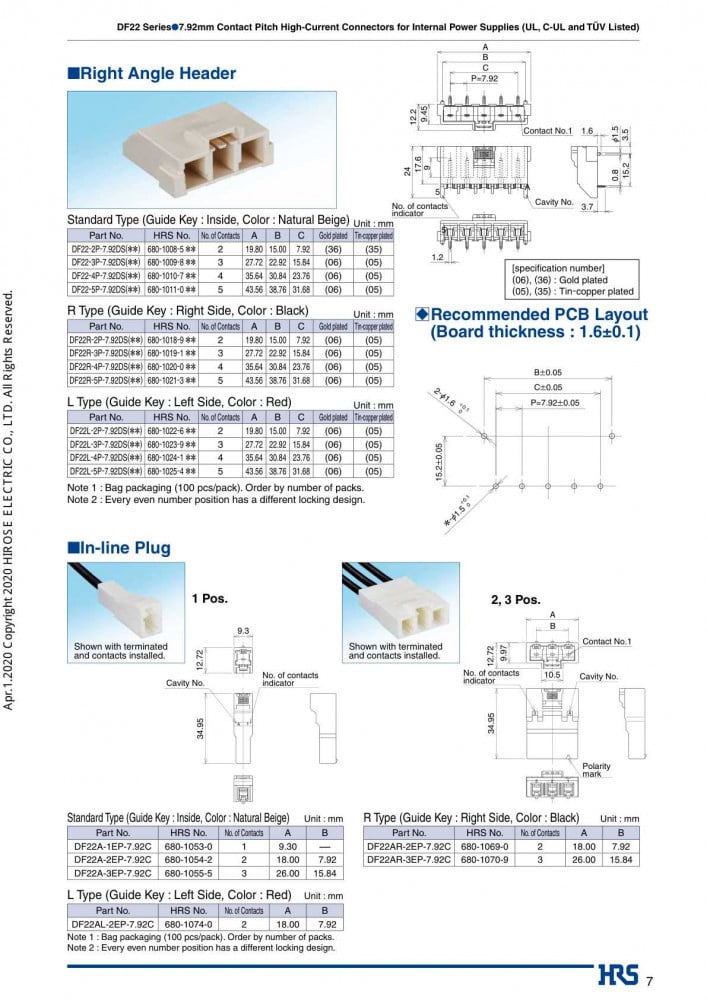 HRS DF22 catalog page 7