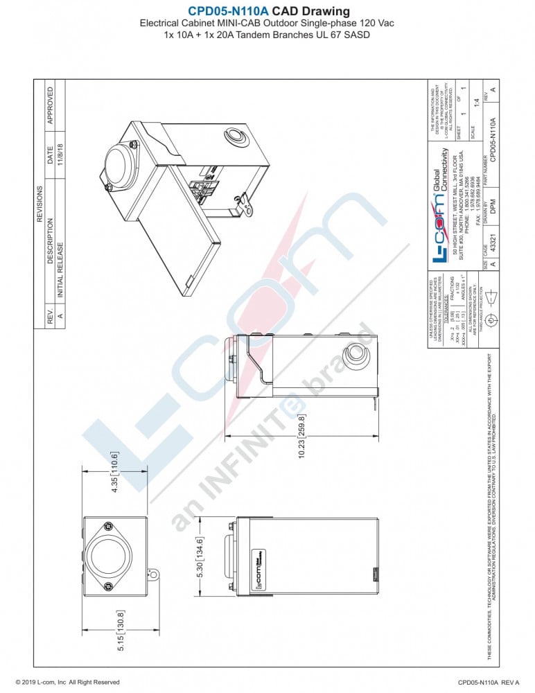 CPD05-N110A technical document page 3