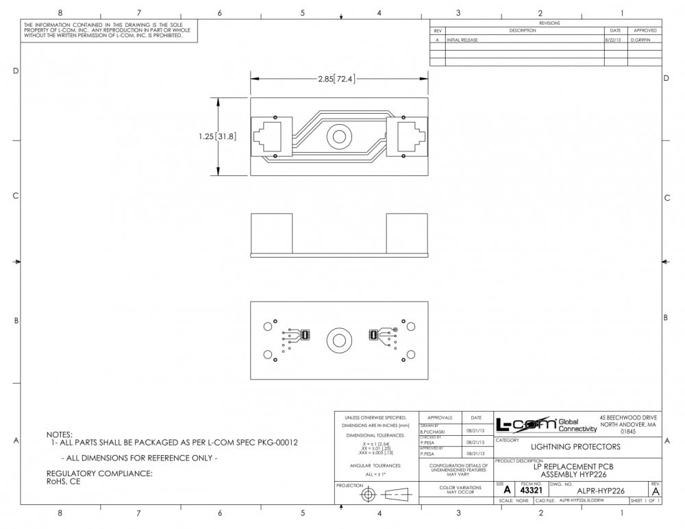 ALPR-HYP226 technical document preview