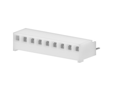 KK 254 PC Board Connector, Top Entry, End-to-End Stackable, with Cat Ear Terminal, 2.54µm Tin (Sn) Plating, 18 Circuits, without Hooks