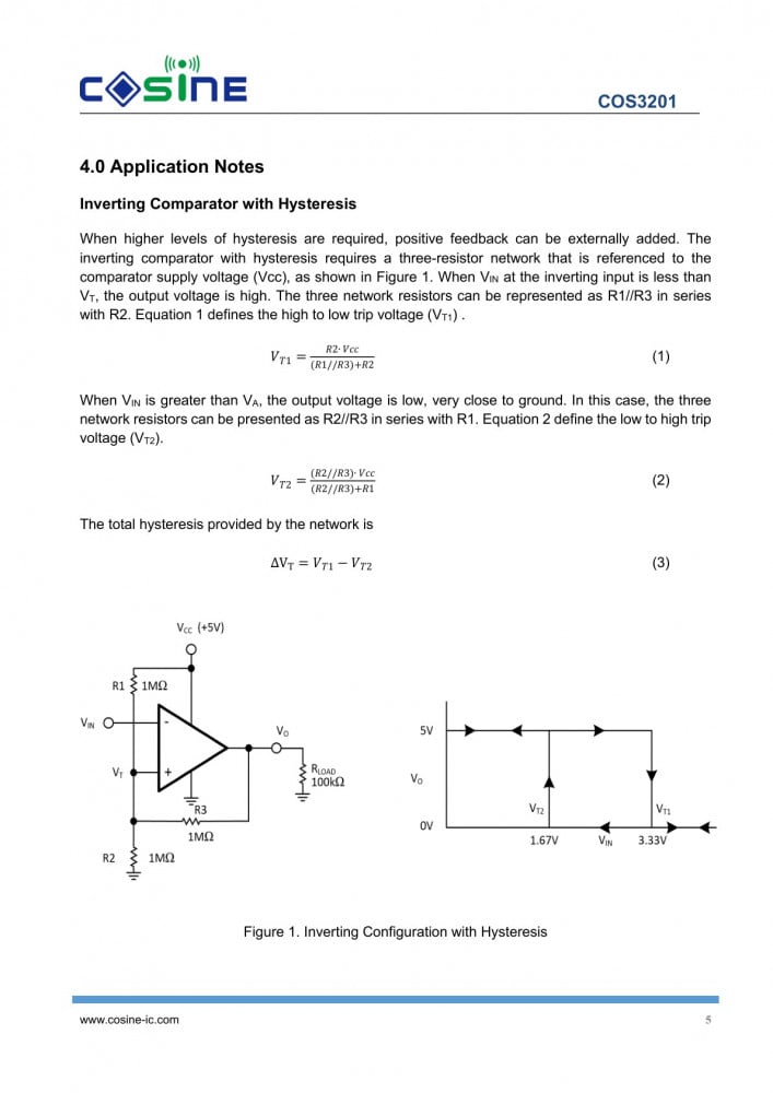 COS3201 datasheet page 5