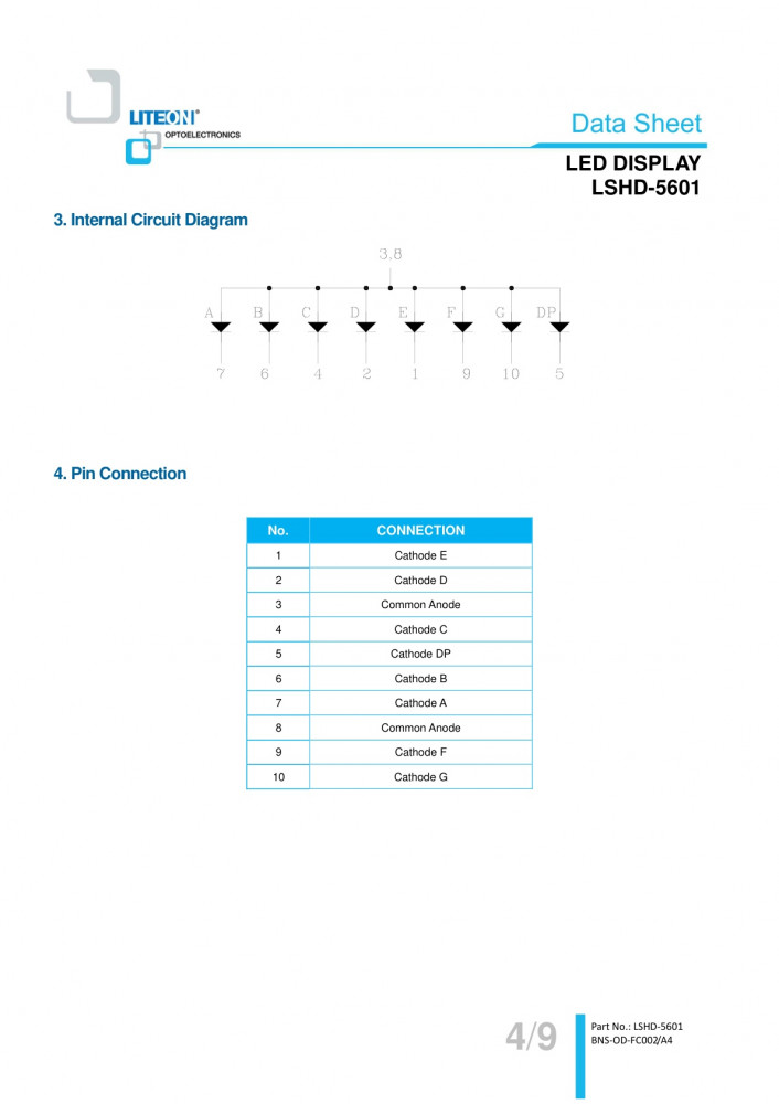 LSHD-5601 datasheet page 5