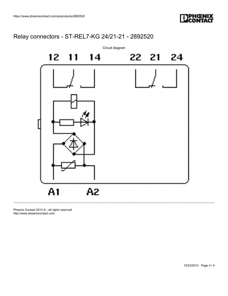 Phoenix Contact 2892520 technical document page 4