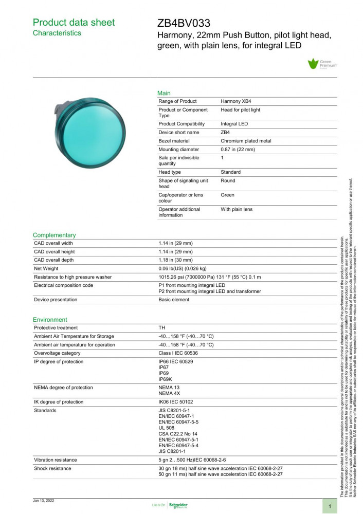 ZB4BV033 document page 1