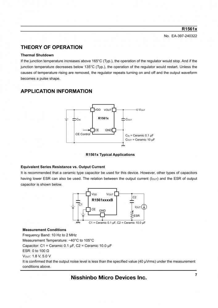 R1561x datasheet page 7
