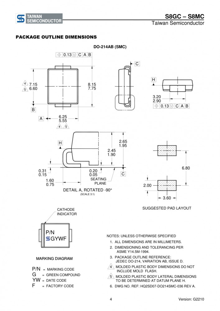 S8MC datasheet page 4