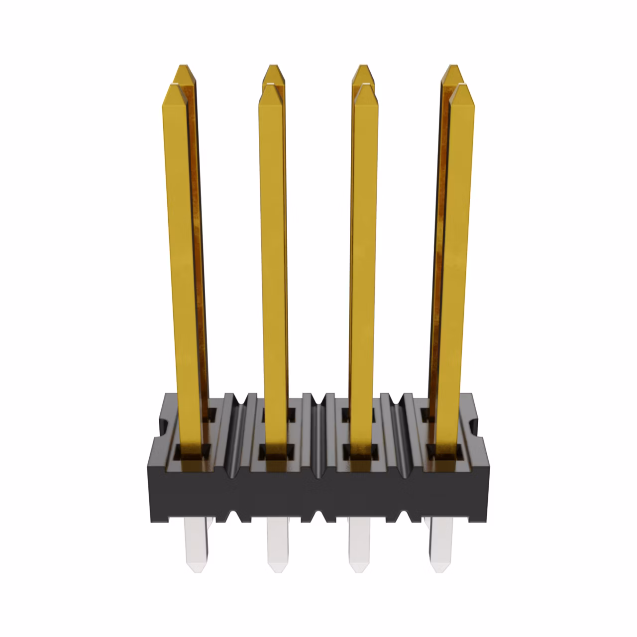 2.00mm Pitch Milli-Grid Header, Vertical, Through Hole, 8 Circuits, 0.38µm Gold (Au) Plating, Mating Pin Length 8.50mm, Tail Length 2.00mm, Tray, Lead-Free for sale