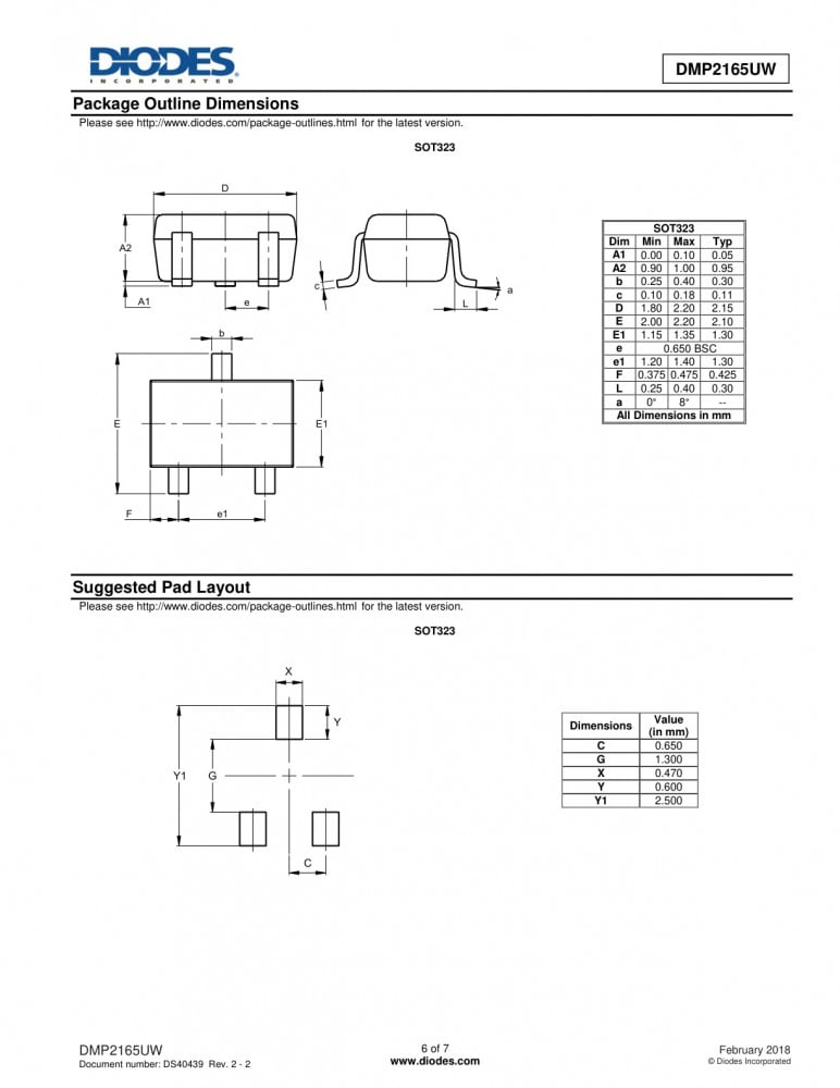 DMP2165UW-7 datasheet page 6
