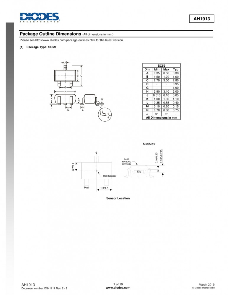 AH1913 datasheet page 7